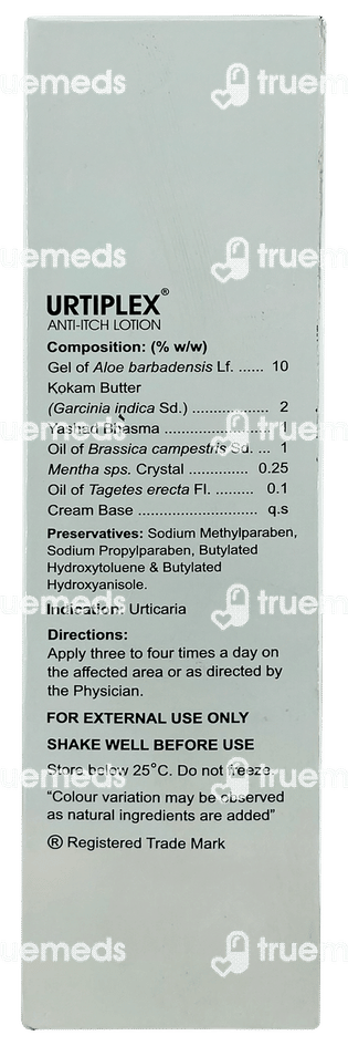 Urtiplex Anti Itch Lotion 100 Ml - Uses, Side Effects, Dosage, Price ...