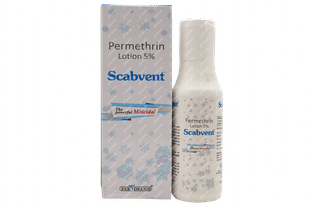 Scabvent 5 Lotion 60 Ml - Uses, Side Effects, Dosage, Price | Truemeds