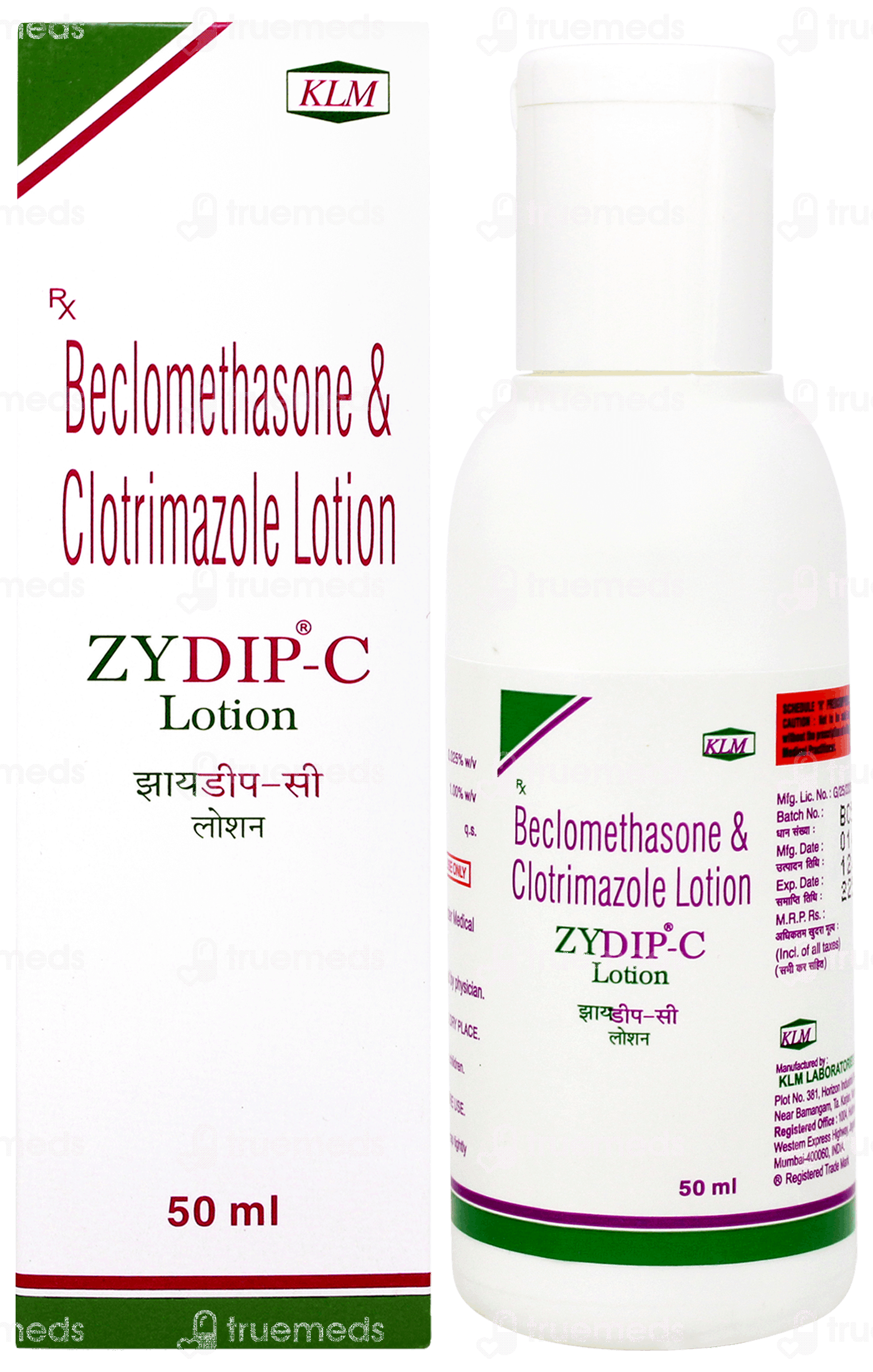Zydip C Lotion – Fungal Infection & Dermatitis Relief