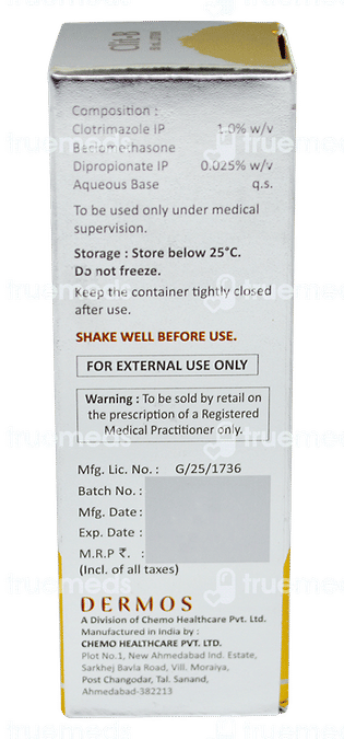 Clit B Lotion 50 Ml - Uses, Side Effects, Dosage, Price | Truemeds