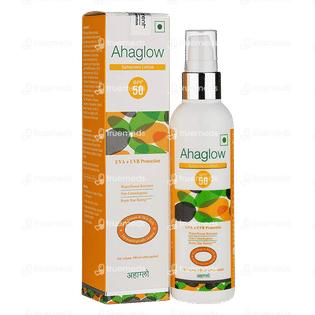 Ahaglow Sunscreen Spf 50 Lotion 100 Ml - Uses, Side Effects, Dosage ...