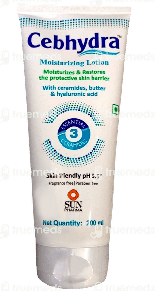 Cebhydra Moisturising Lotion 200ml - Uses, Side Effects, Dosage, Price ...