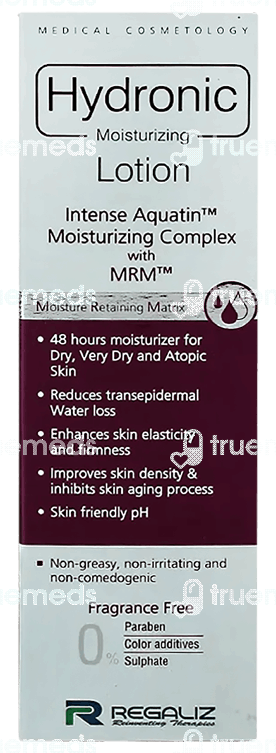 Hydronic Moisturizing Lotion 100 Ml - Uses, Side Effects, Dosage, Price ...