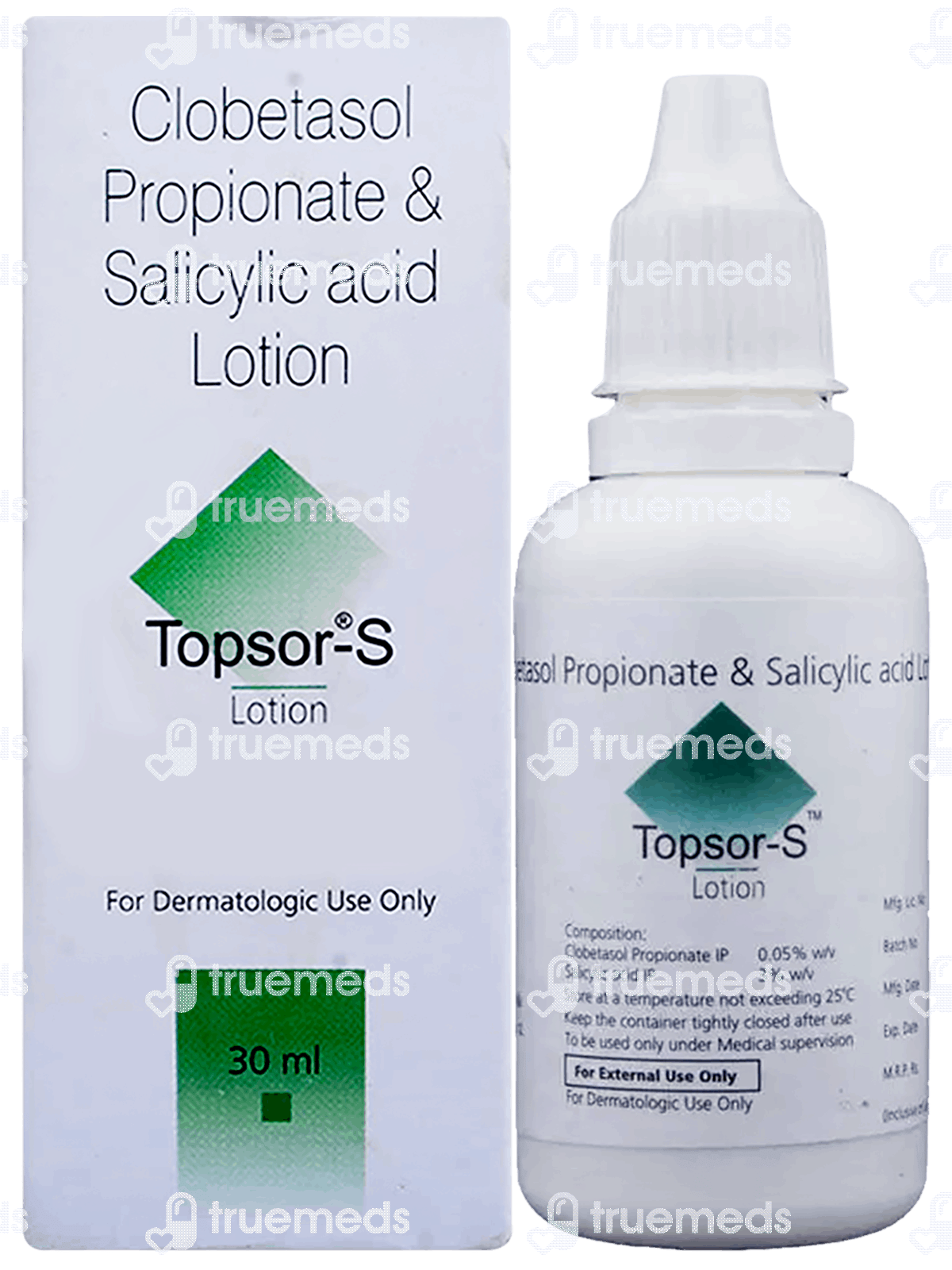Topsor S Lotion 30 Ml - Uses, Side Effects, Dosage, Price | Truemeds