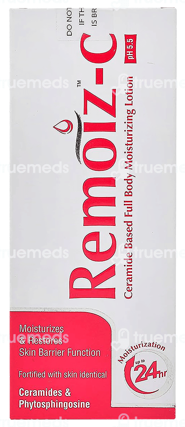 Remoiz C Lotion 250 Ml - Uses, Side Effects, Dosage, Price | Truemeds