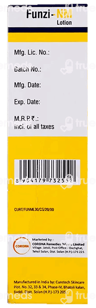 Funzi Nm Lotion 30 Ml - Uses, Side Effects, Dosage, Price | Truemeds