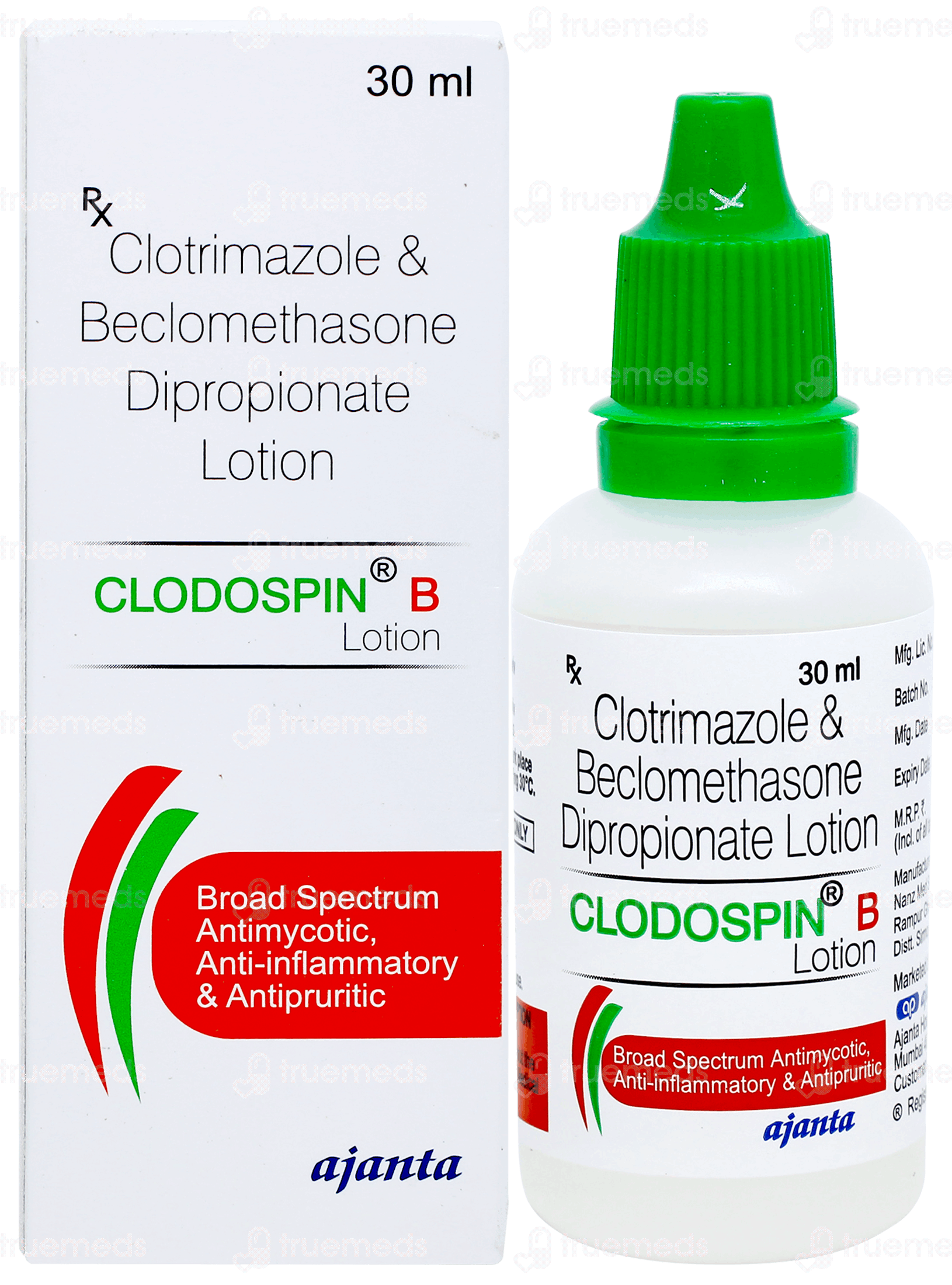 Clodospin B Lotion 30ML: Uses, Side Effects, Price & Substitutes