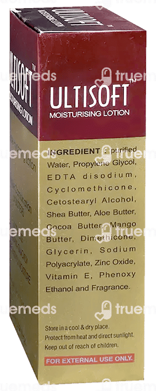 Ultisoft Moisturising Lotion 100 Ml - Uses, Side Effects, Dosage, Price ...