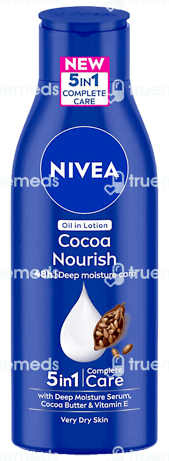 Nivea Cocoa Nourish Very Dry Skin Lotion 200 Ml - Uses, Side Effects ...