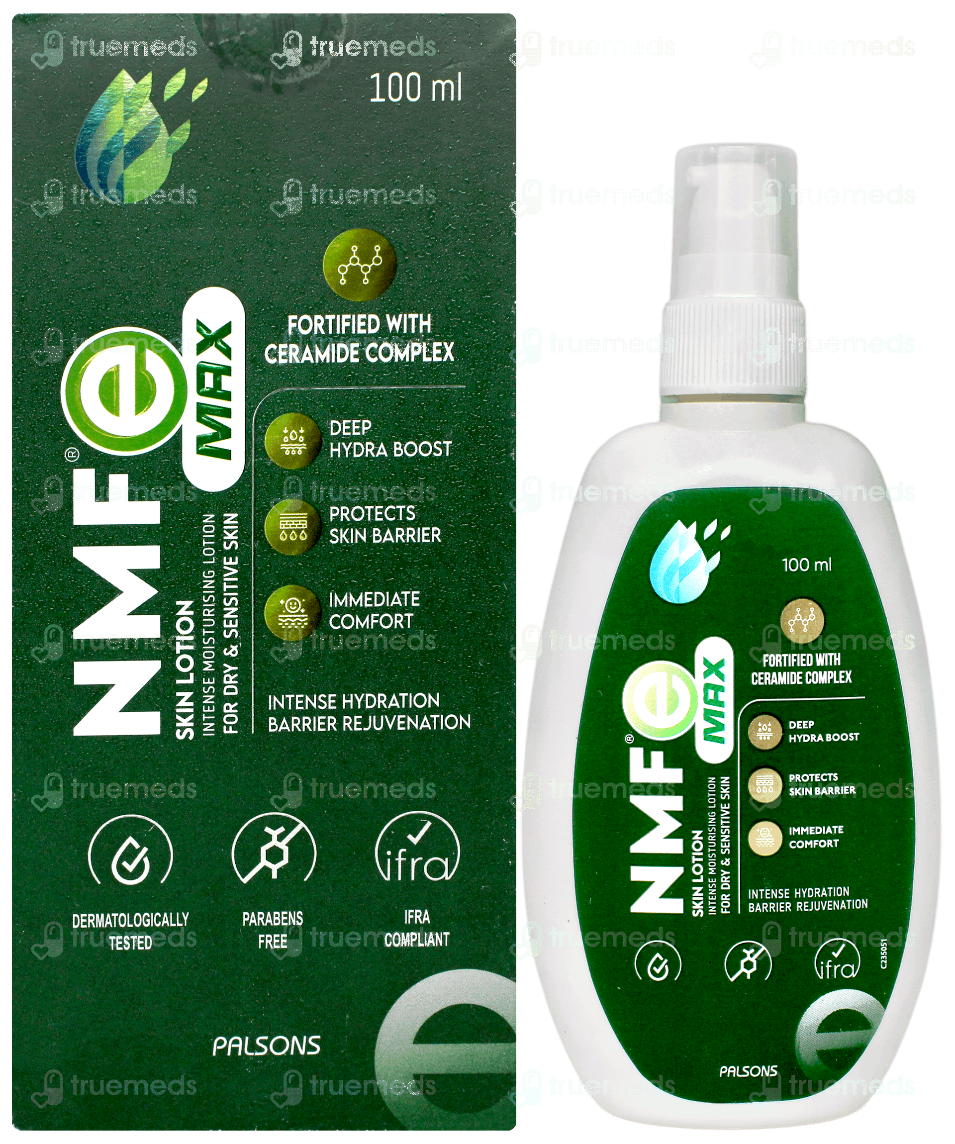 Nmf E Max Skin Lotion 100 Ml - Uses, Side Effects, Dosage, Price | Truemeds
