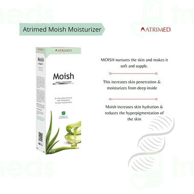 Atrimed Moish Herbal Moisturizer 200ml - Uses, Side Effects, Dosage ...