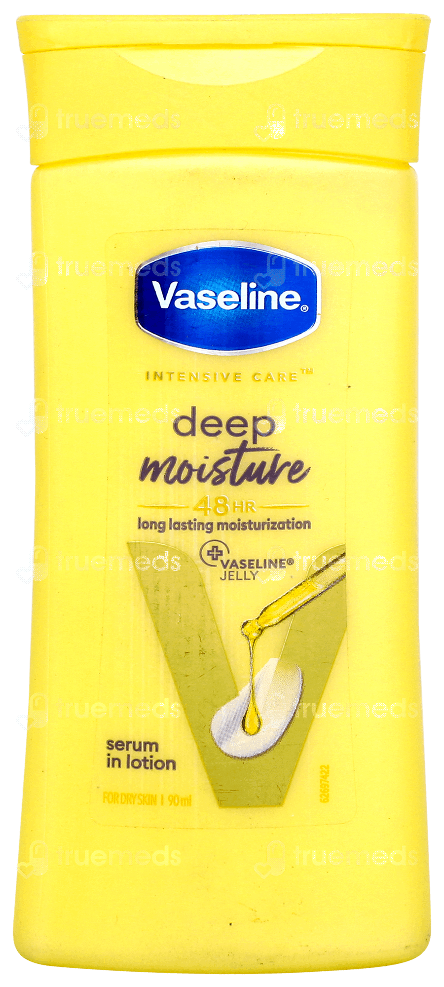 Vaseline Intensive Care Deep Moisture Body Lotion 90ml - Uses, Side ...