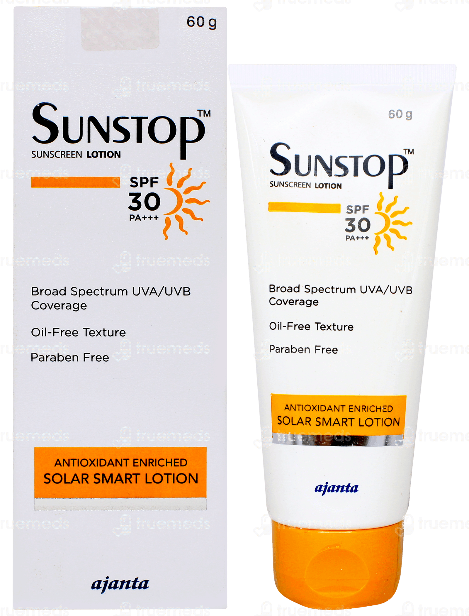 Sunstop Spf 30 Pa Sunscreen Lotion 60gm - Uses, Side Effects, Dosage ...