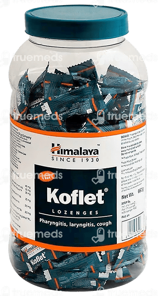 Himalaya Koflet Lozenges 200 - Uses, Side Effects, Dosage, Price | Truemeds