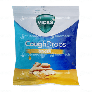 Vicks Cough Drops Ginger Lozenges 20 - Uses, Side Effects, Dosage ...