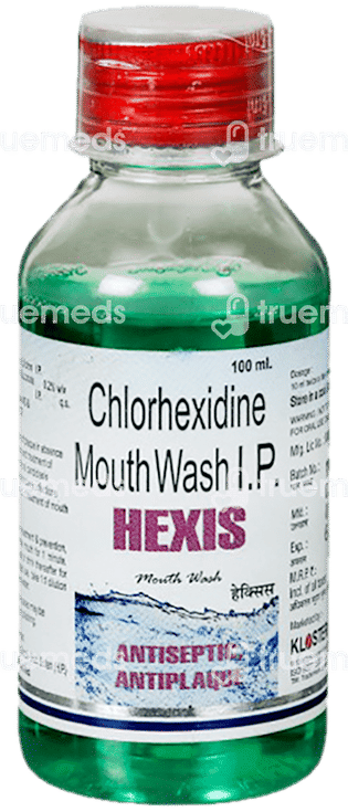Hexis Mouth Wash 100 Ml - Uses, Side Effects, Dosage, Price | Truemeds