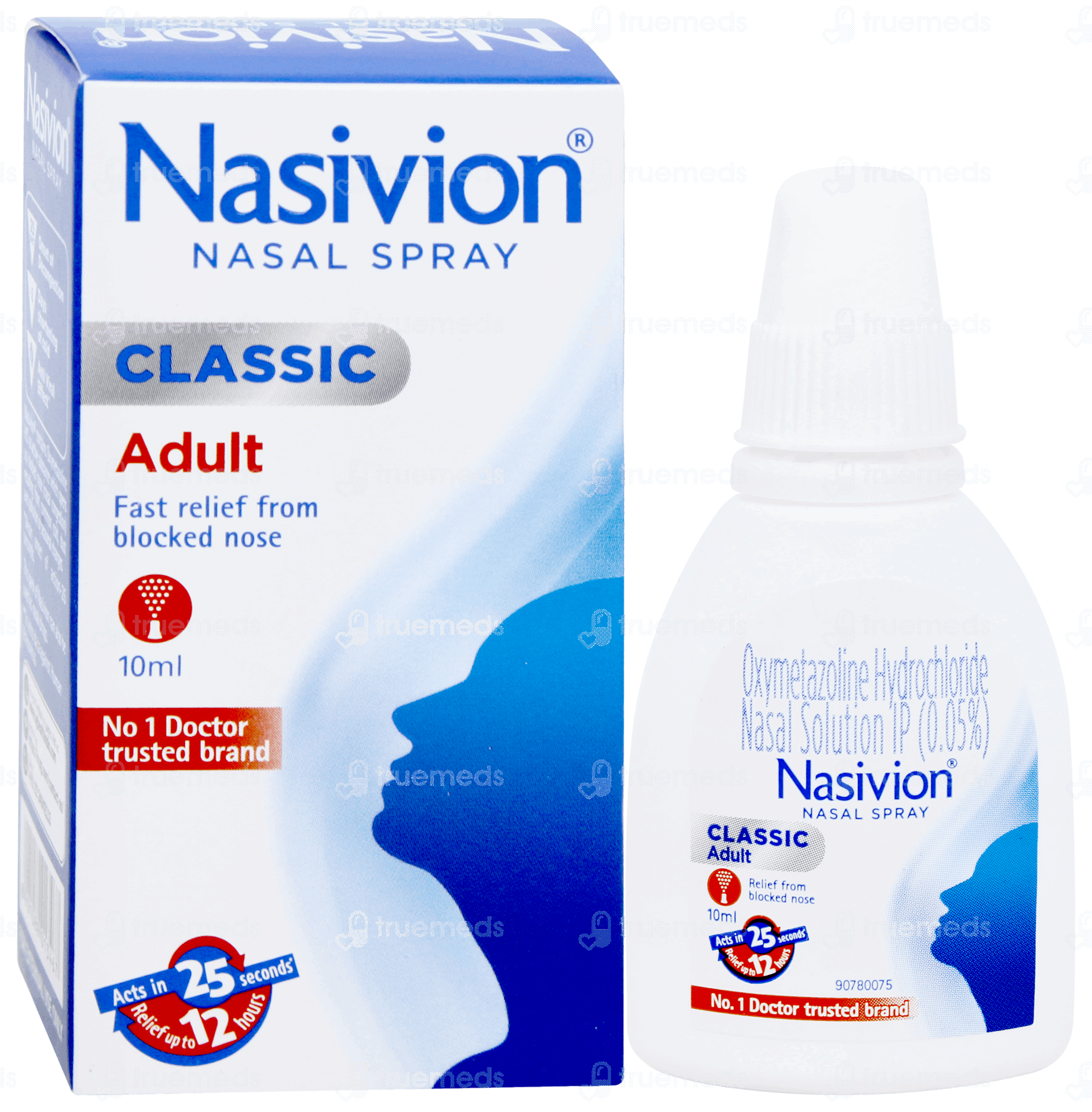 Nasivion Classic Adult Nasal Spray: Uses, Side Effects, Price & Substitutes