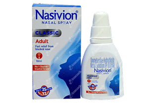 Nasivion Adult 0.05% Nasal Spray 10 ML | Order Nasivion Adult 0.05 % ...
