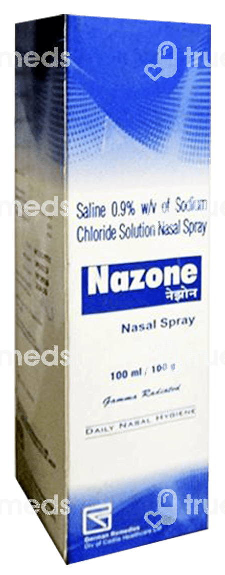 Nazone Nasal Spray 100 Ml - Uses, Side Effects, Dosage, Price | Truemeds