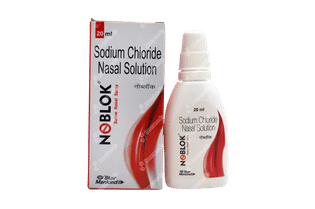 Noblok Saline Nasal Spray 20 Ml - Uses, Side Effects, Dosage, Price ...