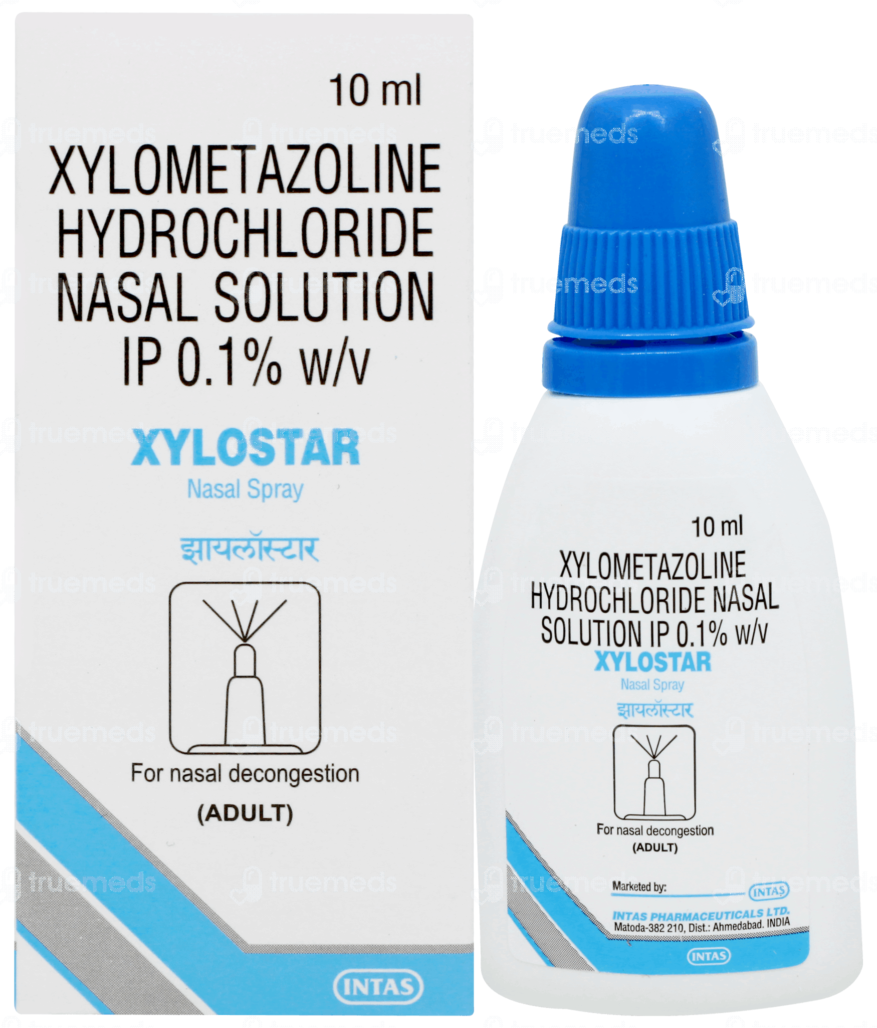 Xylostar 0.1% Nasal Spray 10 ML | Order Xylostar 0.1 % Nasal Spray 10 ...
