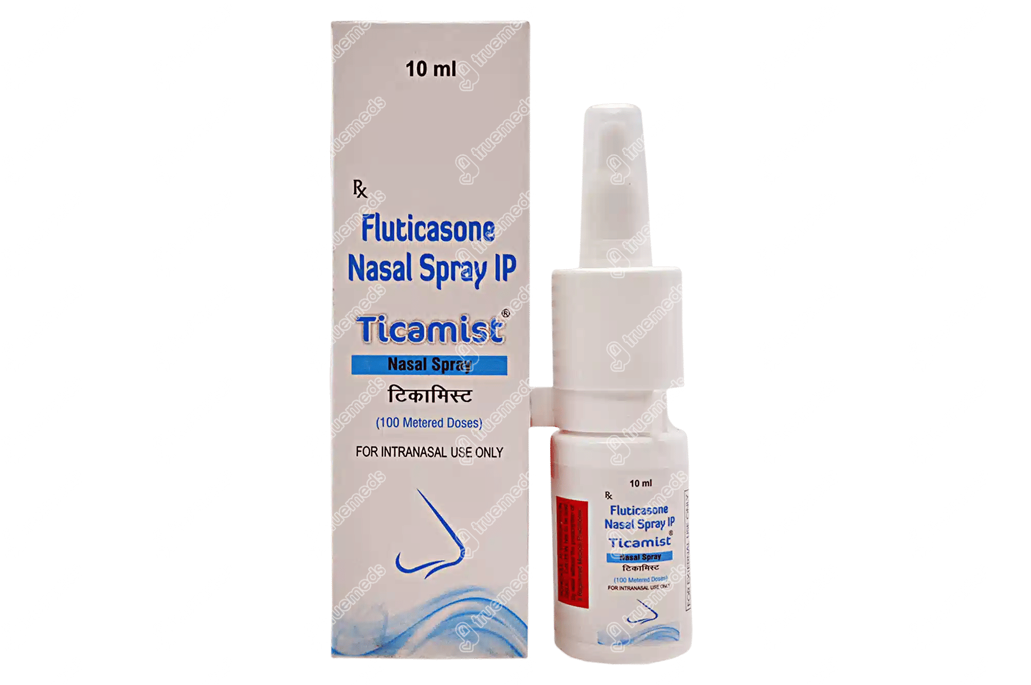 Ticamist 50 Mcg Nasal Spray 10 Ml - Uses, Side Effects, Dosage, Price ...