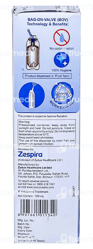 Nasoclear Hd Nasal Spray 100 Ml - Uses, Side Effects, Dosage, Price ...