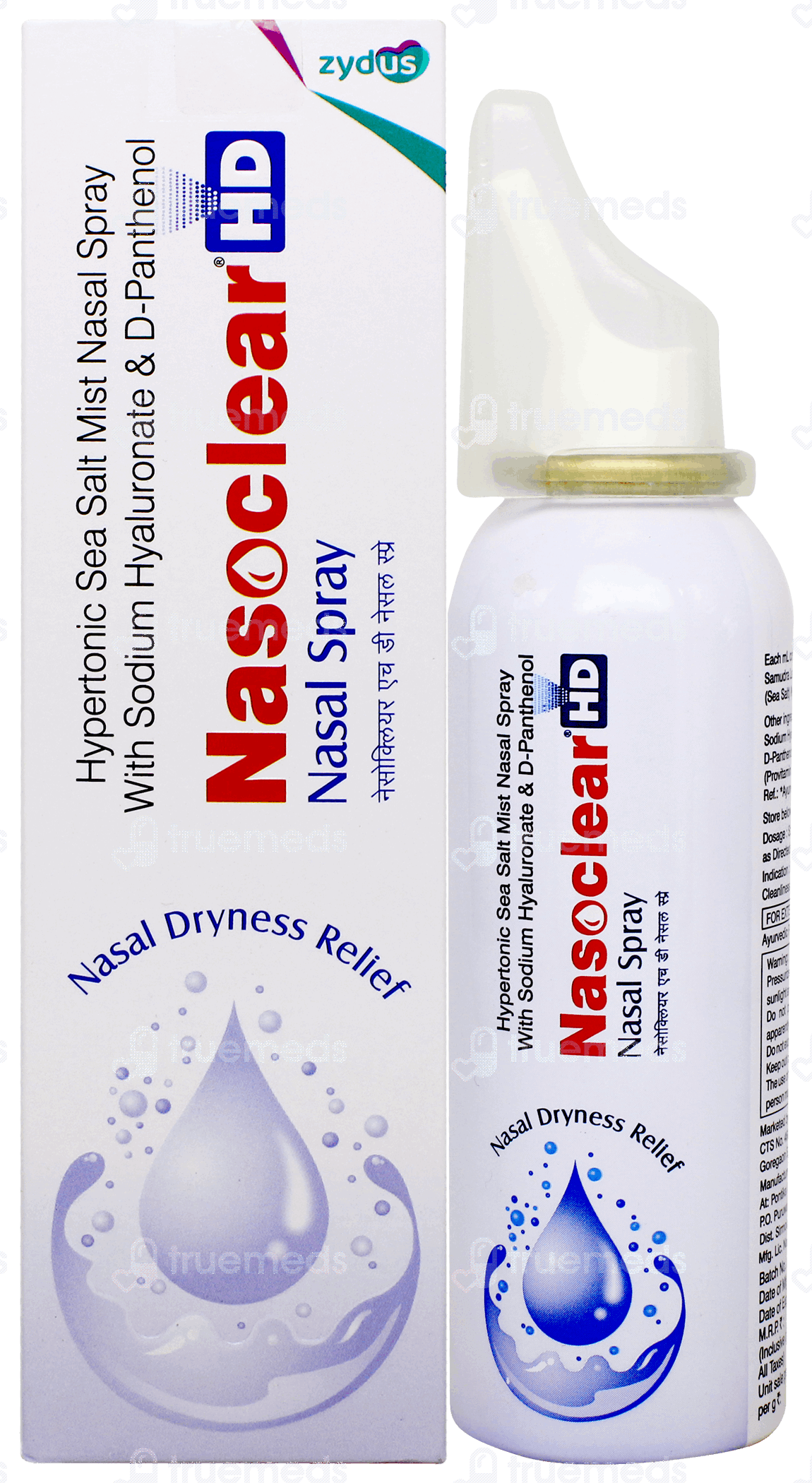 Nasoclear Hd Nasal Spray 100 Ml - Uses, Side Effects, Dosage, Price ...