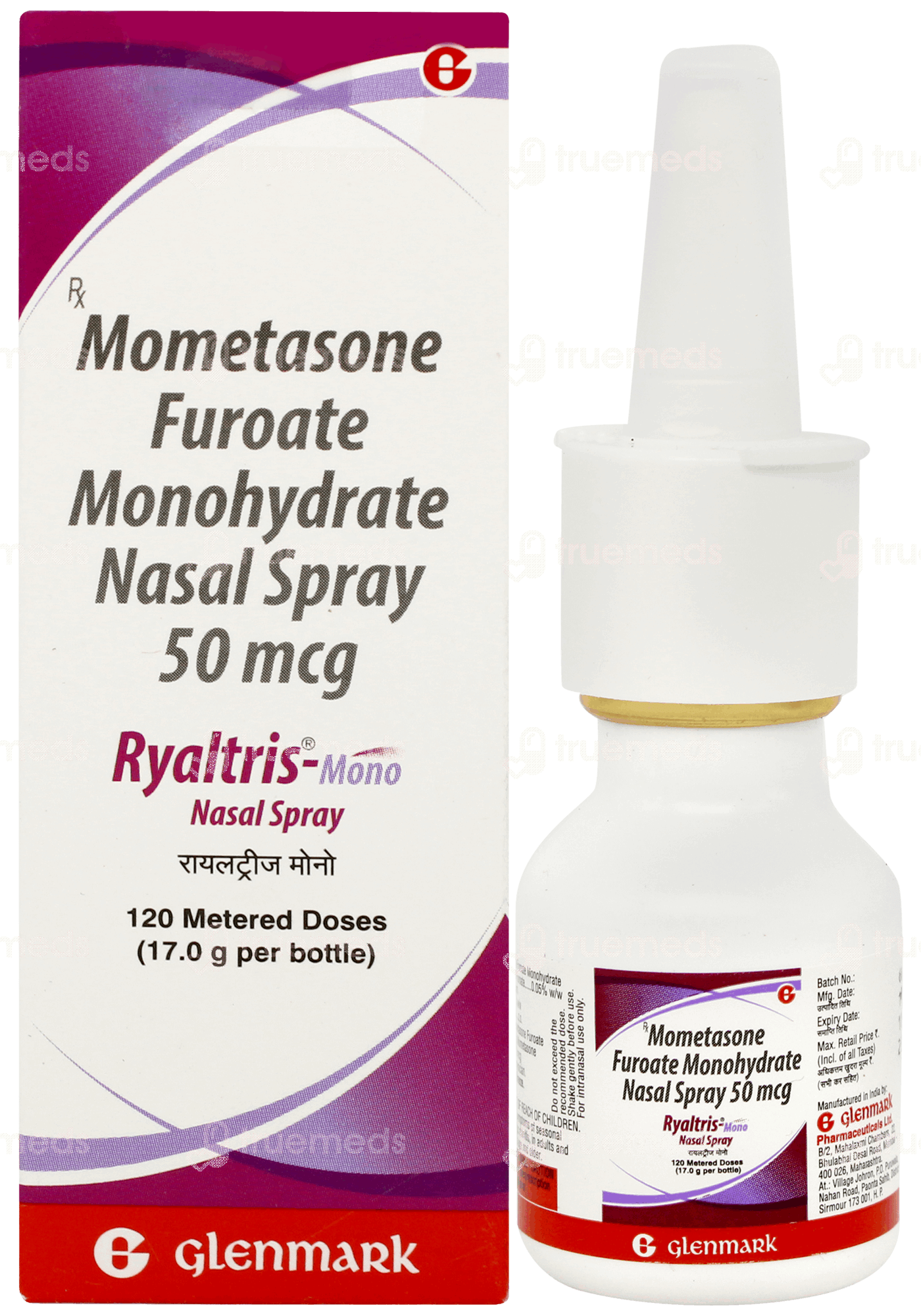 Ryaltris Mono 005 Nasal Spray 17 Gm - Uses, Side Effects, Dosage, Price ...