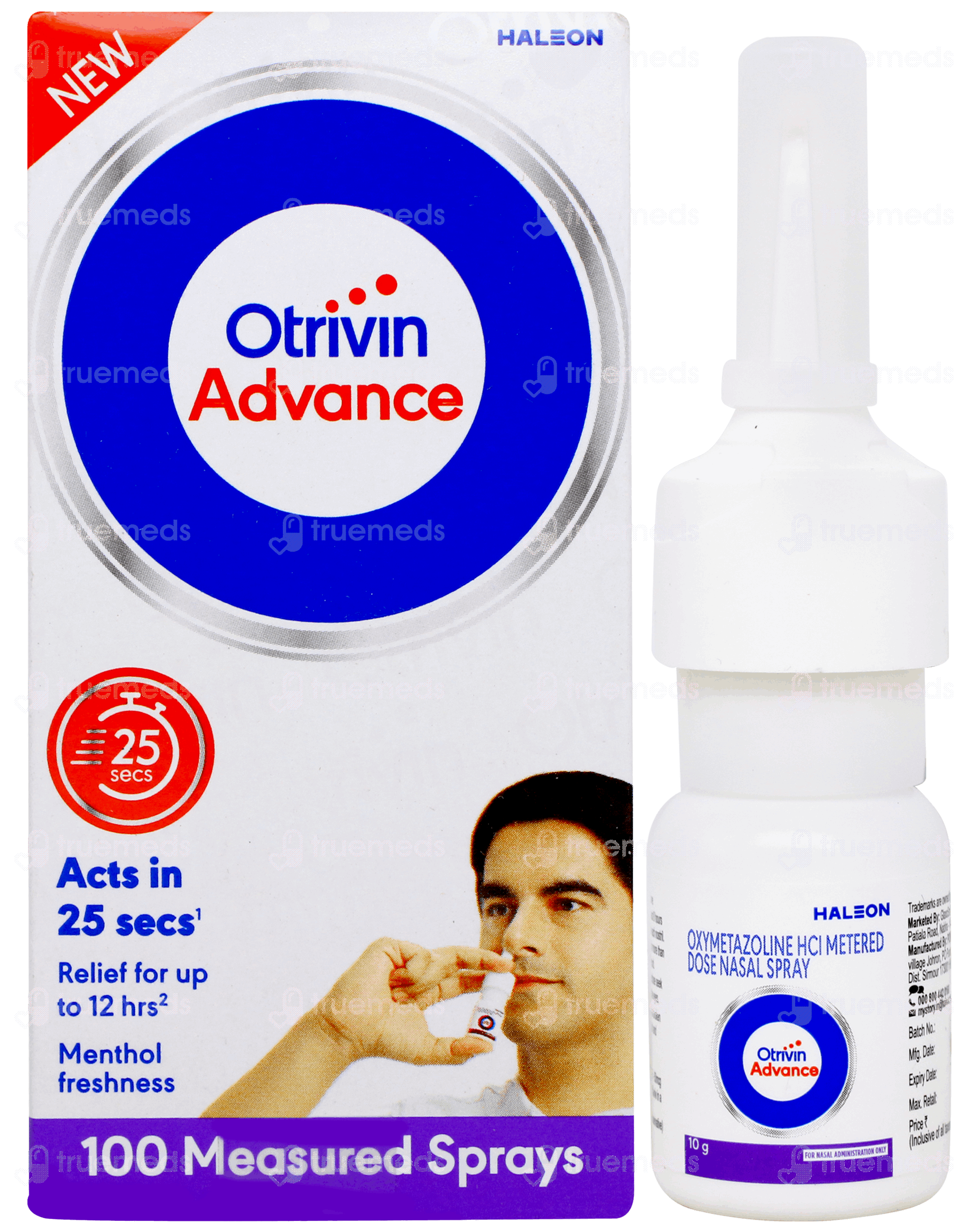 New Otrivin Advance Nasal Spray: Uses, Side Effects, Price & Substitutes