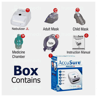 Accusure Nebulizer Jl 1 - Uses, Side Effects, Dosage, Price | Truemeds