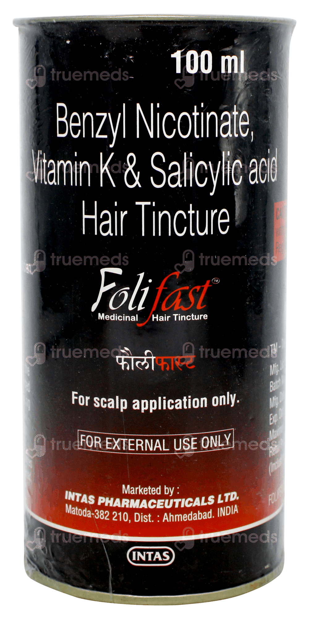 Folifast Hair Tincture Oil 100 Ml - Uses, Side Effects, Dosage, Price ...
