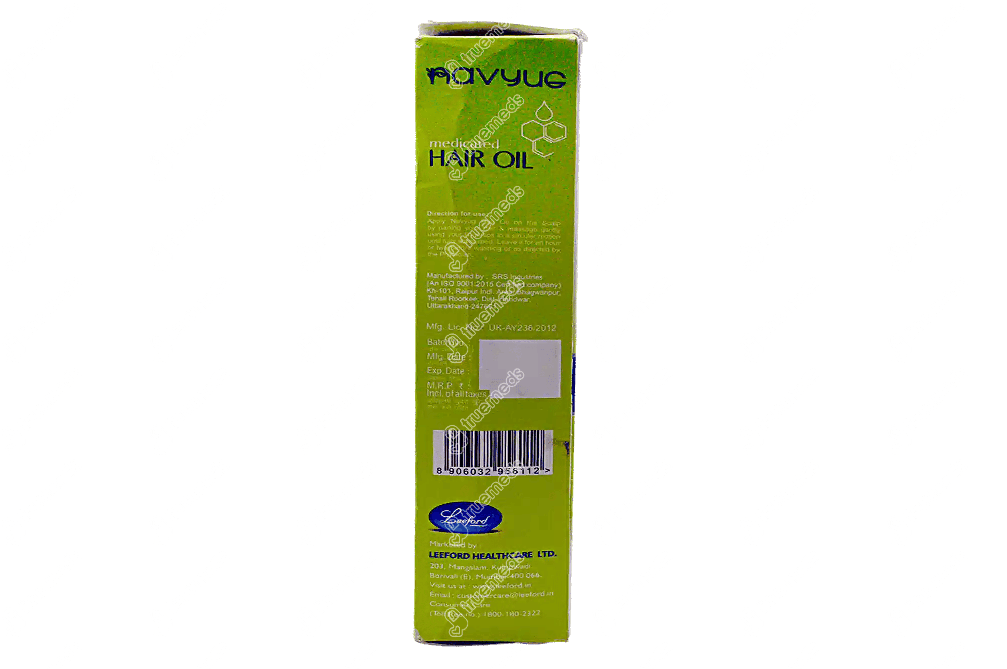 Navyug Hair Oil 100 Ml - Uses, Side Effects, Dosage, Price | Truemeds