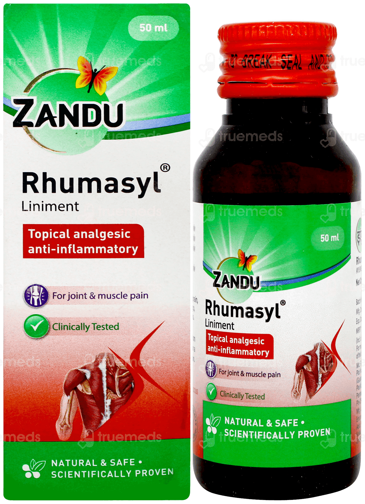 Zandu Rhumasyl Liniment 50 Ml - Uses, Side Effects, Dosage, Price ...
