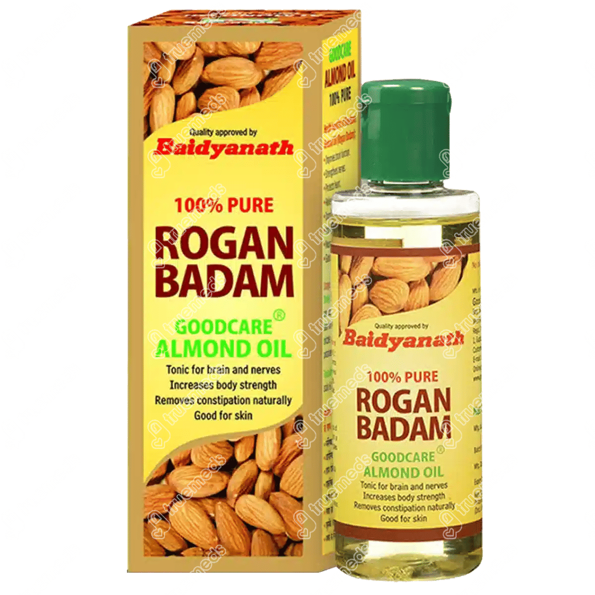 Baidyanath Rogan Badam Oil 50 Ml - Uses, Side Effects, Dosage, Price ...