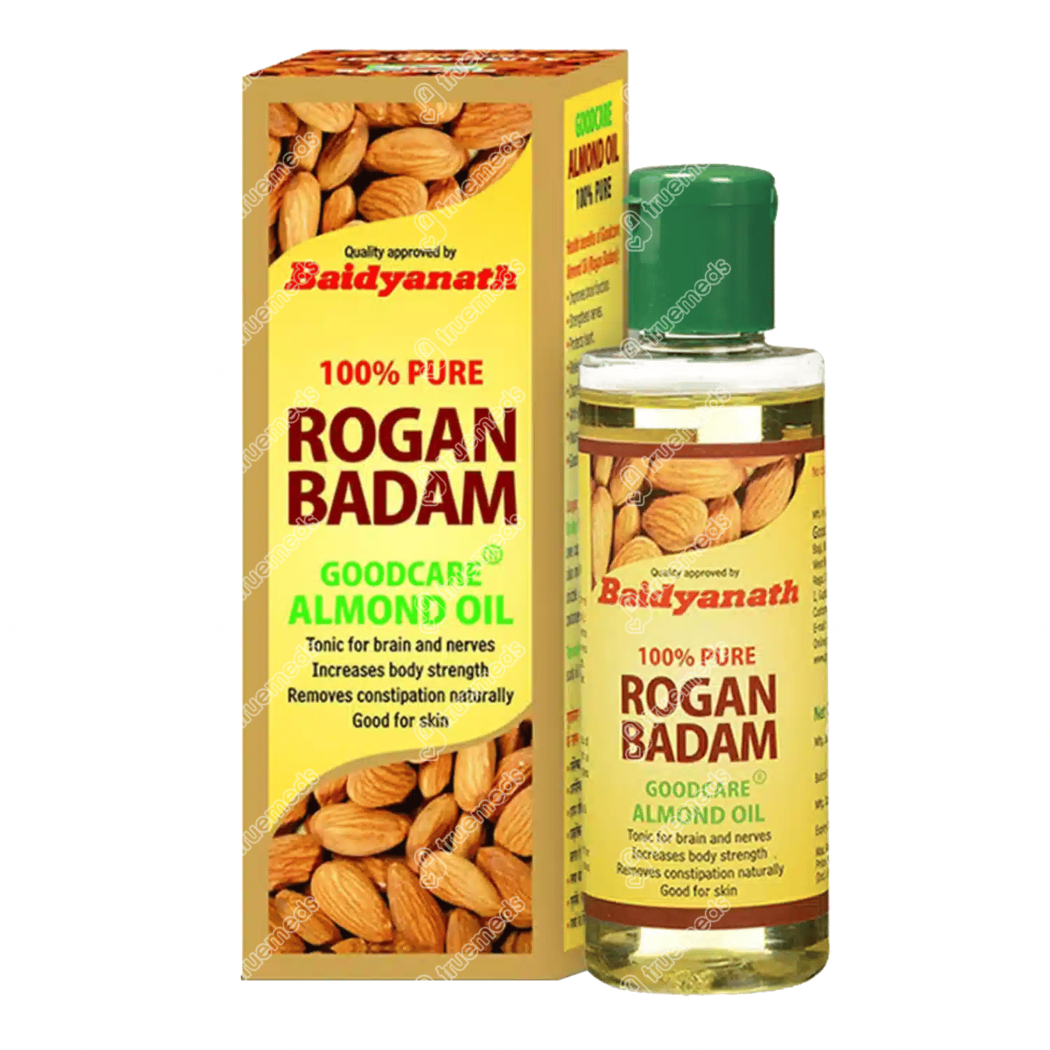 Baidyanath Rogan Badam Oil 100 Ml - Uses, Side Effects, Dosage, Price ...