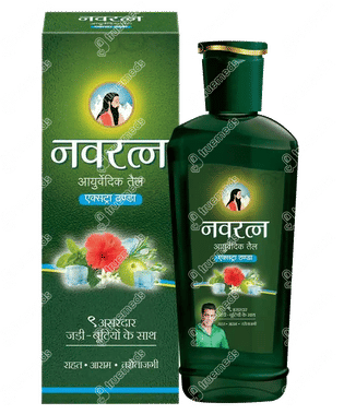 Navratna Oil Extra Thanda 200 Ml - Uses, Side Effects, Dosage, Price ...