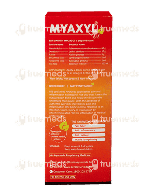 Kerala Ayurveda Myaxyl Oil 60 Ml - Uses, Side Effects, Dosage, Price ...