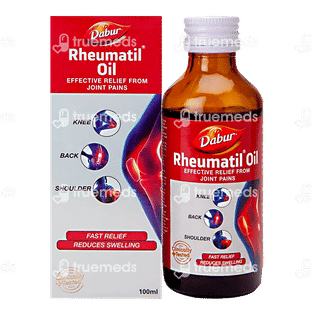Dabur Rheumatil Oil 100 Ml - Uses, Side Effects, Dosage, Price | Truemeds