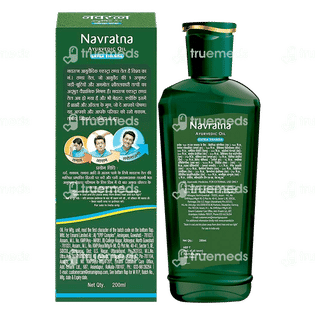 Navratna Ayurvedic Oil Extra Thanda 200 Ml - Uses, Side Effects, Dosage ...