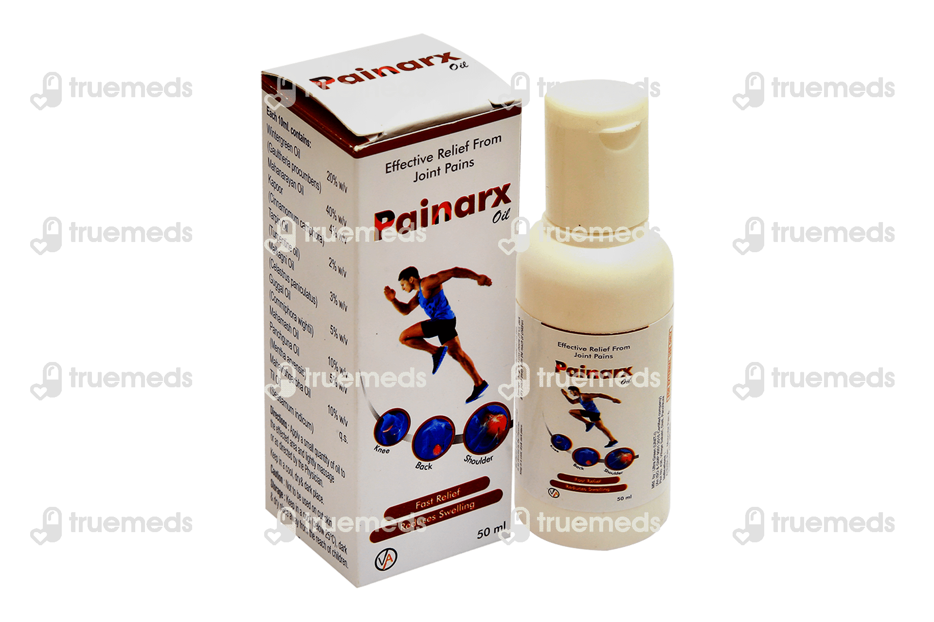 Painarx Oil 50 Ml - Uses, Side Effects, Dosage, Price | Truemeds