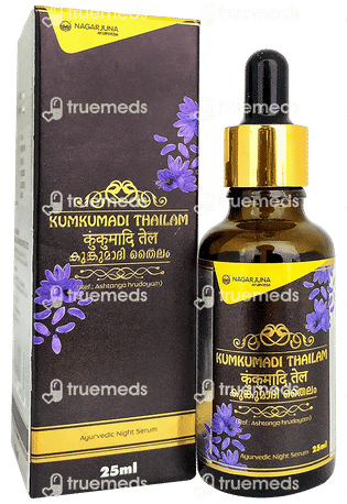 Kumkumadi Thailam 25 Ml - Uses, Side Effects, Dosage, Price | Truemeds