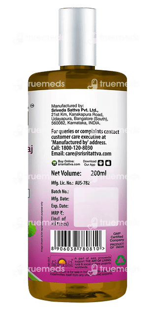 Sri Sri Tattva Brahmi Bhringaraj Taila 200 Ml - Uses, Side Effects ...