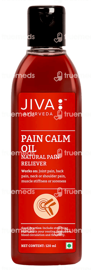 Jiva Pain Calm Oil 120 Ml - Uses, Side Effects, Dosage, Price | Truemeds