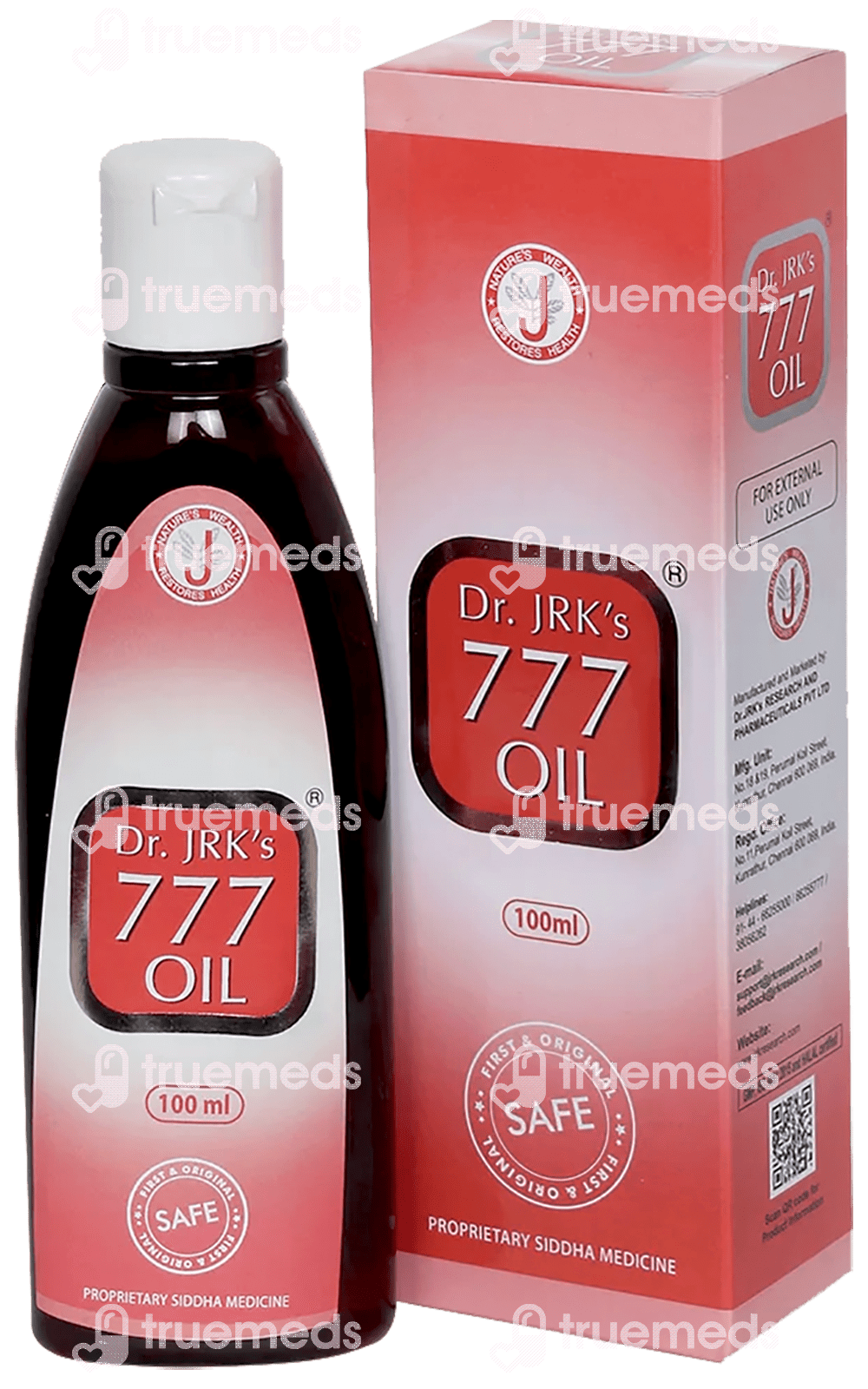 Dr Jrks 777 Oil 100 Ml - Uses, Side Effects, Dosage, Price | Truemeds