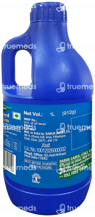 Dabur Anmol Gold Pure Coconut Oil 1000 Ml - Uses, Side Effects, Dosage ...