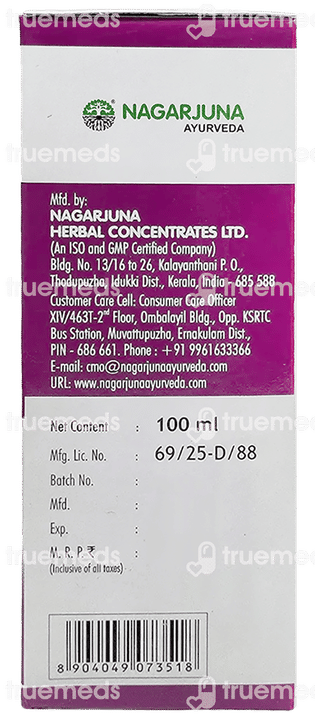 Nagarjuna Psoria Oil 100 Ml - Uses, Side Effects, Dosage, Price | Truemeds