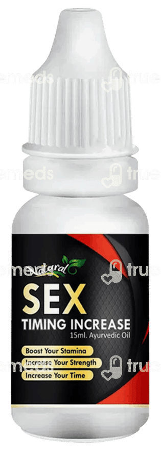 Natural Sex Timing Increase Ayurvedic Oil 15 Ml - Uses, Side Effects ...