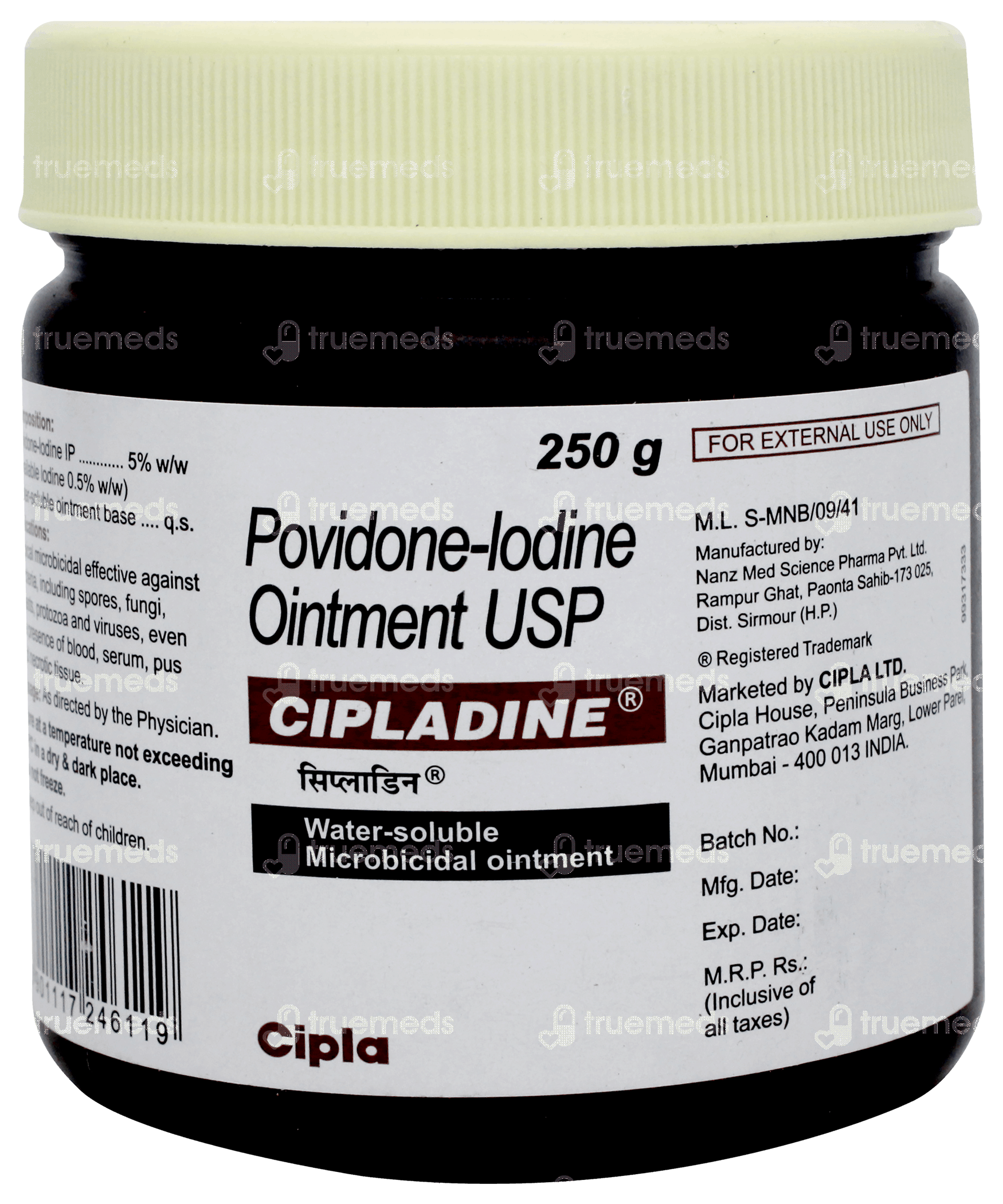 Cipladine Ointment 250gm: Uses, Side Effects, Price & Substitutes