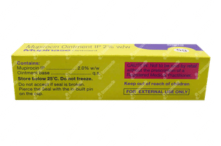 Mupinase 2 Ointment 5 Gm - Uses, Side Effects, Dosage, Price | Truemeds